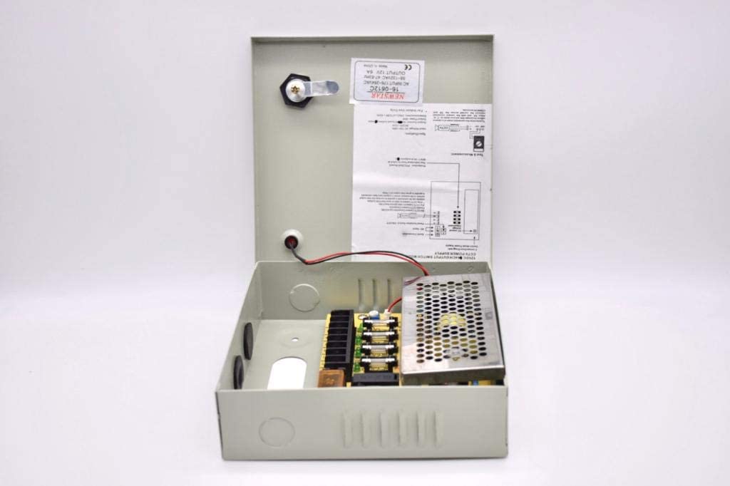 4-Channel-6A-12V-DC-Security-Camera-Power-Supply-Box-Distribution-for ...